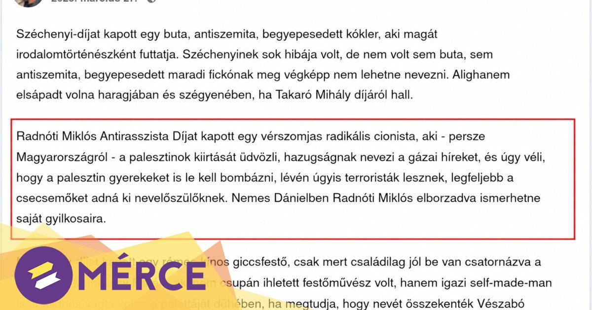 Jogi úton hallgattatná el kritikusát az aktivista, akit Konok Péter ...